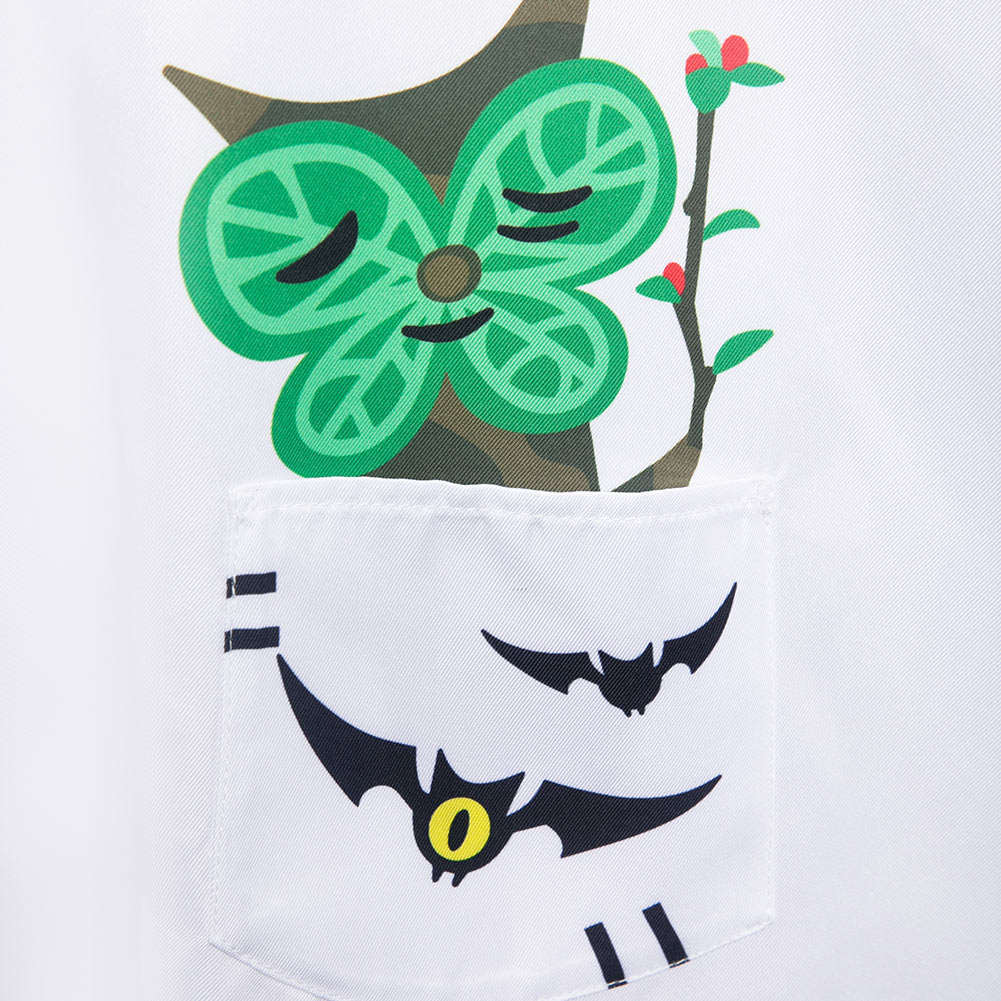 The Legend of Zelda Link White Cloak Outfits Party Carnival Halloween