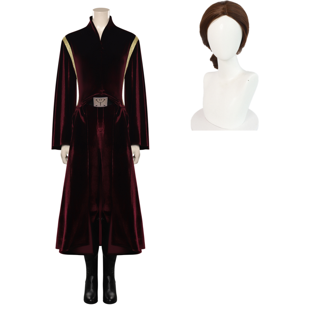 Padme Amidala Handmaiden Battle Dress Halloween Carnival Suit Cosplay