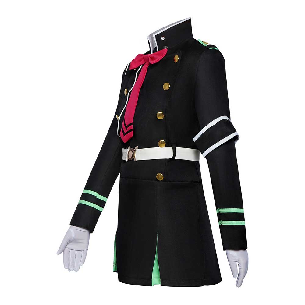 Seraph of the End Shinoa Hiiragi Outfits Halloween Carnival Suit Cospl