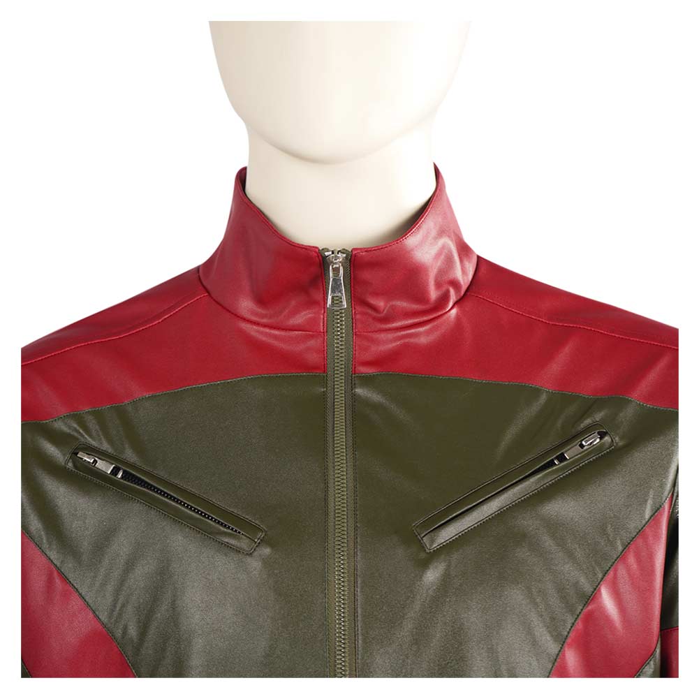 Red One (2024) Callum Drift Red Outfit Carnival Halloween Cosplay Cost