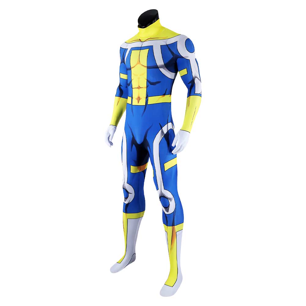 Invincible The Immortal Blue Jumpsuit Outfits Party Carnival Halloween
