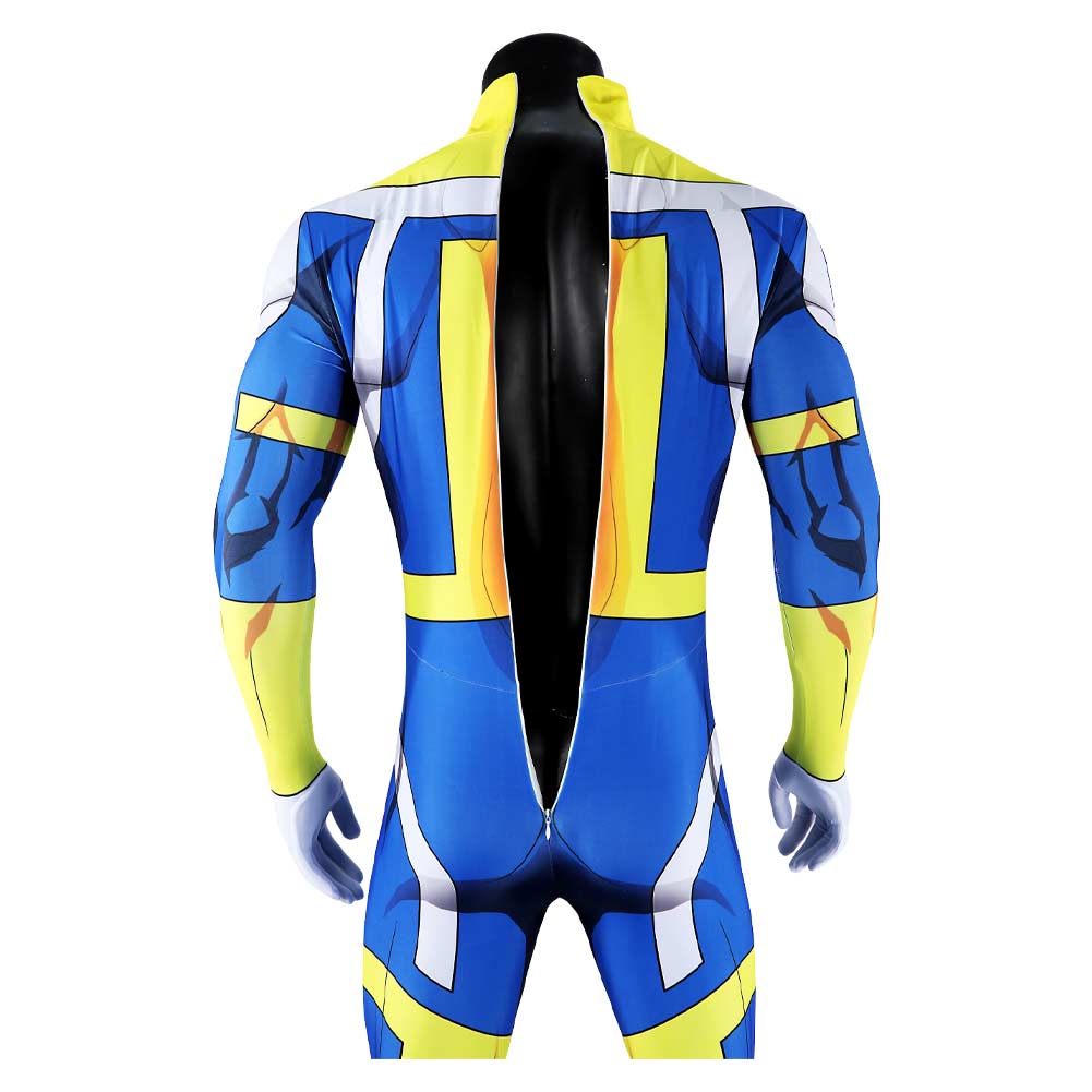 Invincible The Immortal Blue Jumpsuit Outfits Party Carnival Halloween