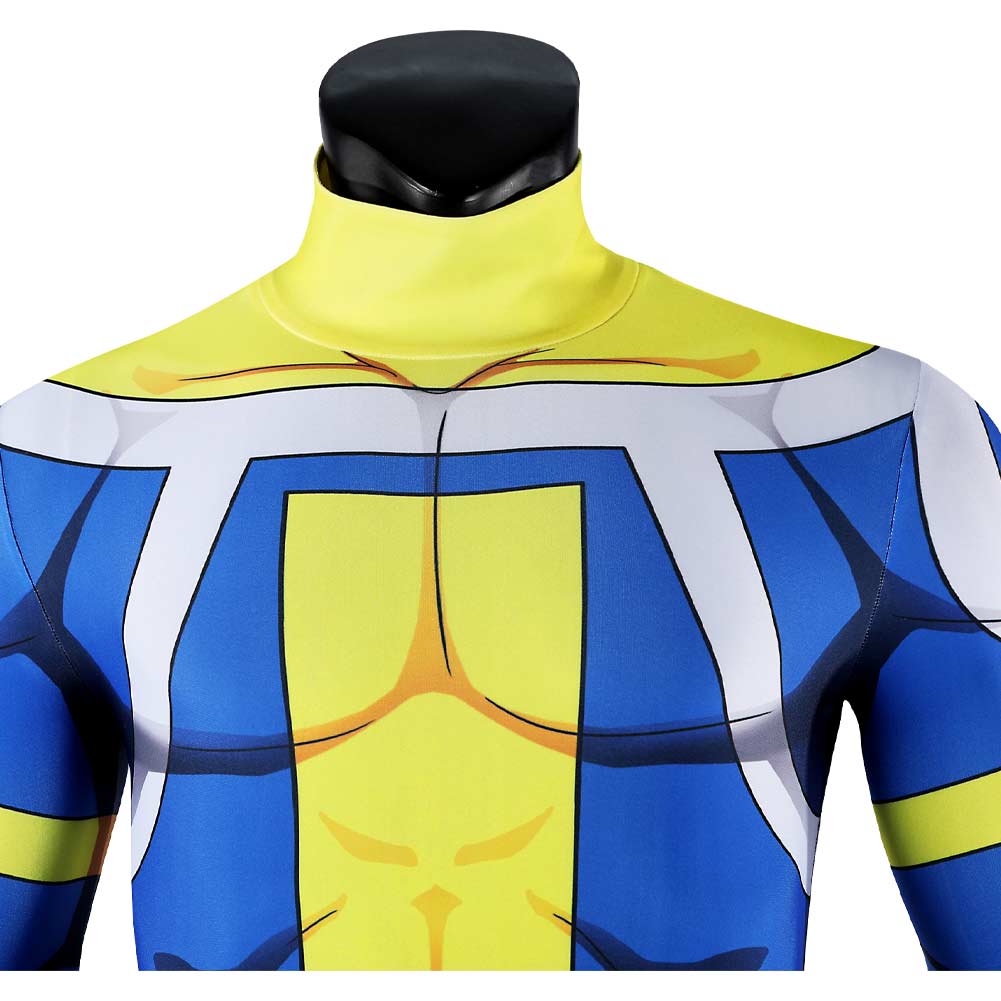 Invincible The Immortal Blue Jumpsuit Outfits Party Carnival Halloween