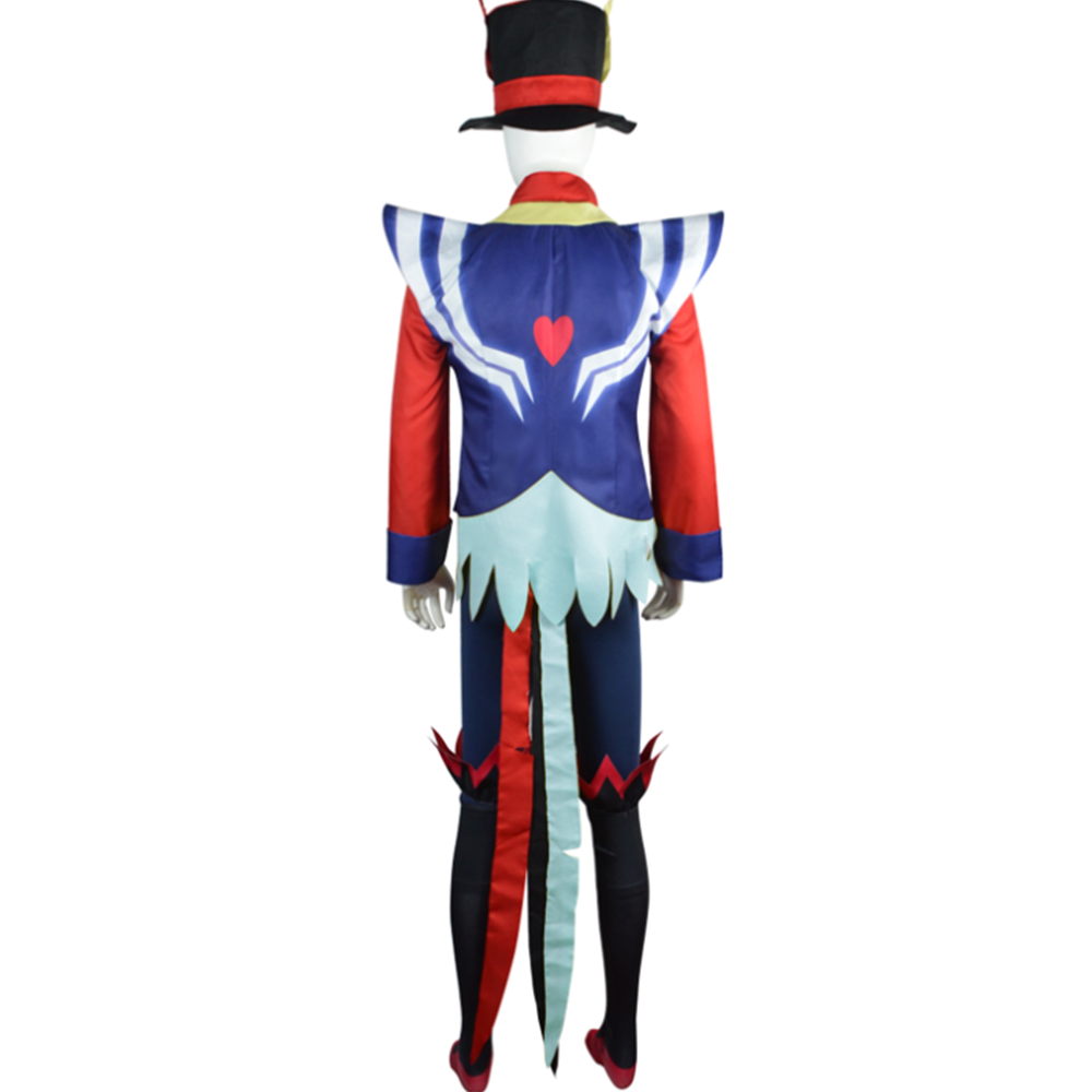 Helluva Boss Hazbin Hotel Ozzie Blue Outfit Party Carnival Halloween C