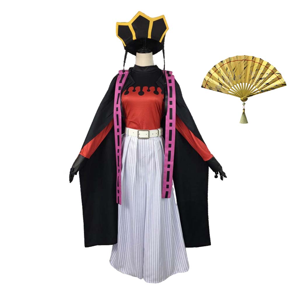 Douma Outfits Douma Cosplay Fan Costume Full Set Halloween Carnival Su