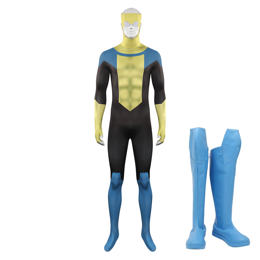 Invincible- Invincible Mark Cosplay Costume Jumpsuit Outfits Halloween
