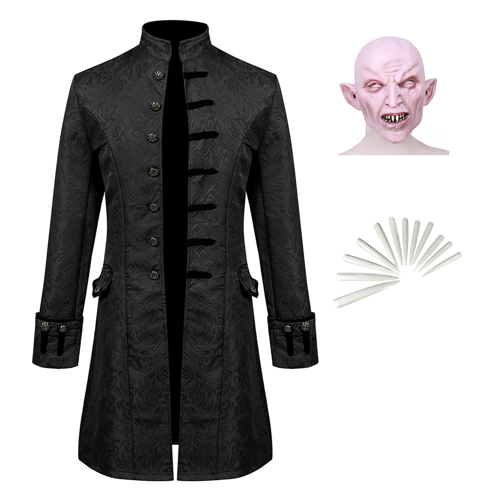 Nosferatu 2024 Count Orlok Vampire Outfits Party Carnival Halloween ...