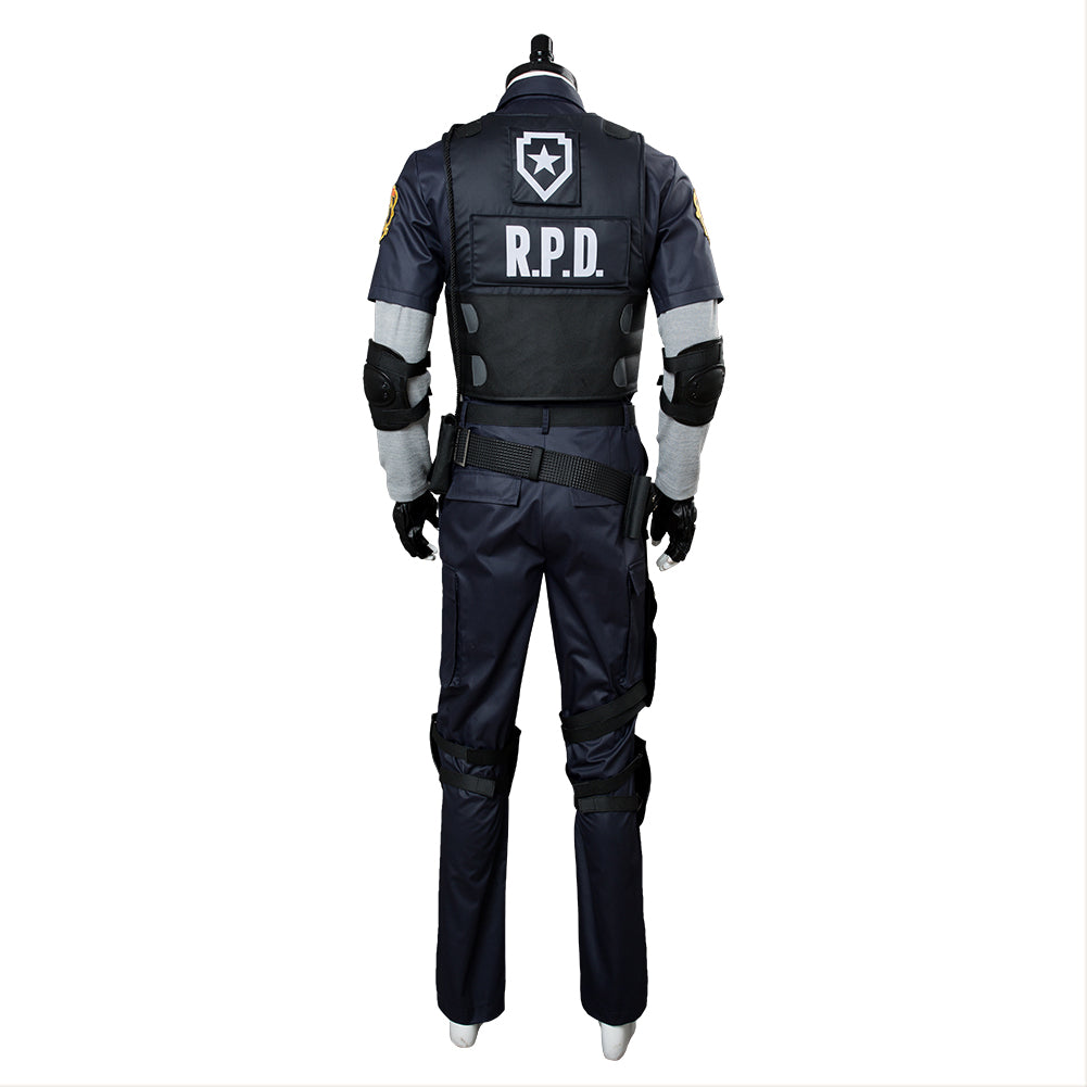 Resident Evil 4 Leon Scott Kennedy RPD Outfit Cosplay Costume