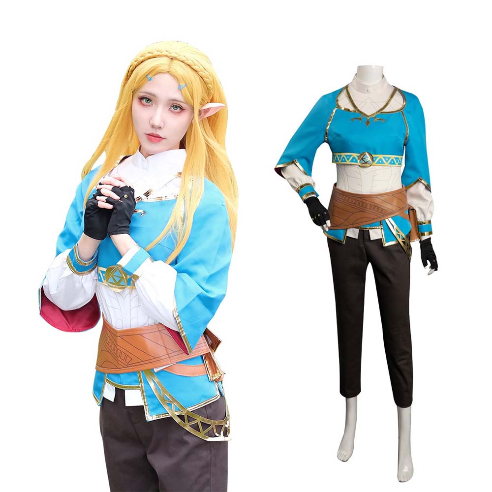 The Legend of Zelda Zelda Cosplay Costume Halloween Carnival Party Dis