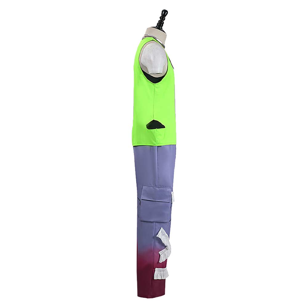 Alien Stage Till Green Outfit Carnival Halloween Cosplay Costume
