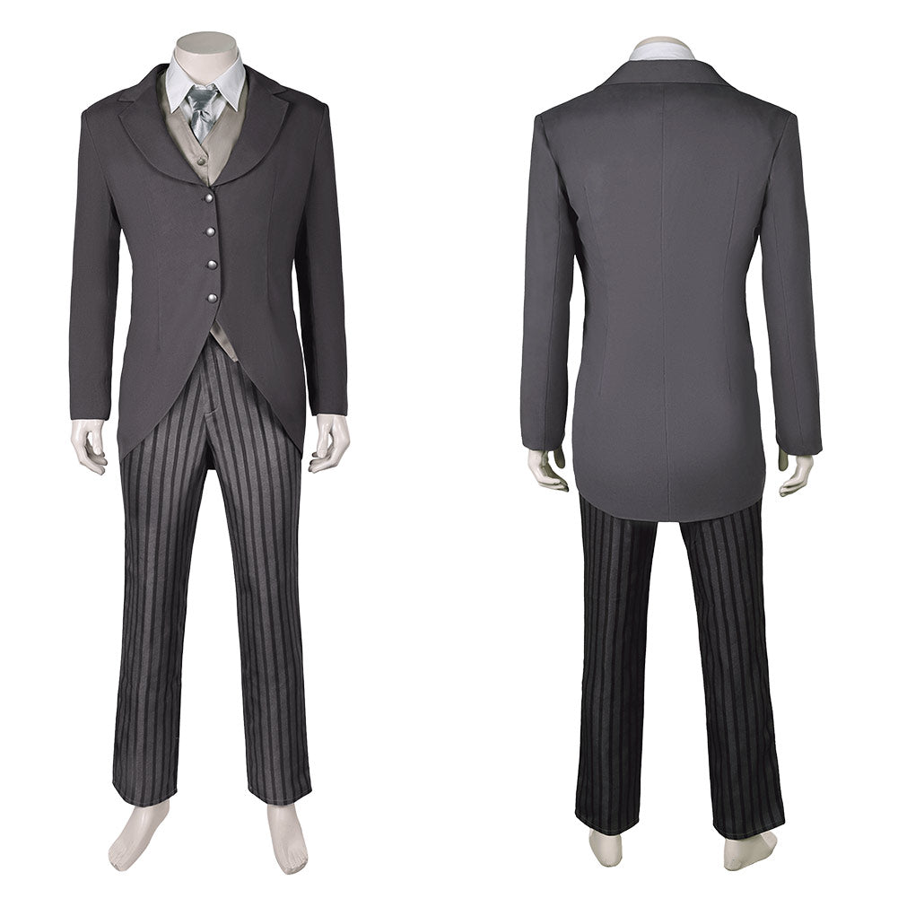 Corpse Bride Victor Grey Wedding Suit Party Carnival Halloween Cosplay
