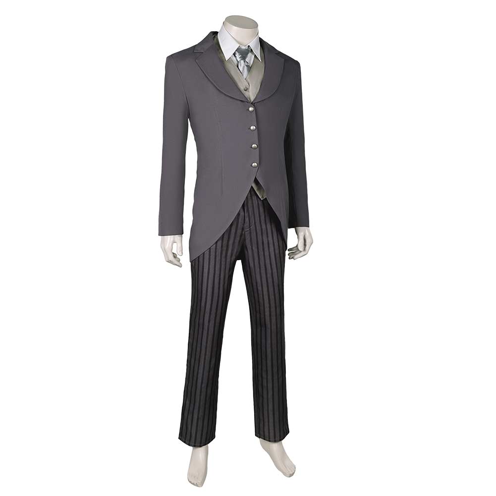 Corpse Bride Victor Grey Wedding Suit Party Carnival Halloween Cosplay