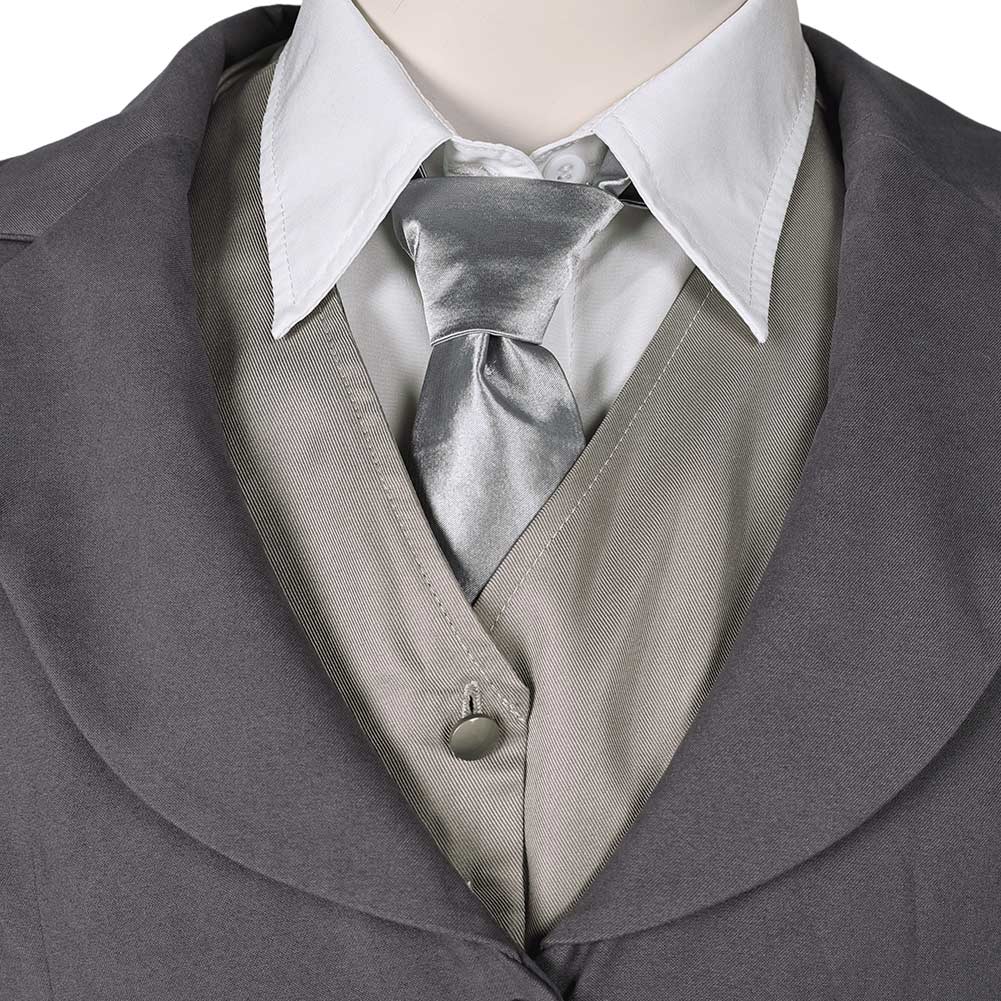 Corpse Bride Victor Grey Wedding Suit Party Carnival Halloween Cosplay