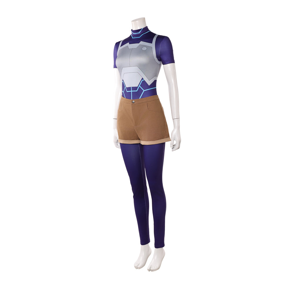 Cosplay Costume Tech Jacket Zoe Thompson Invincible Season 4 Fullset ...