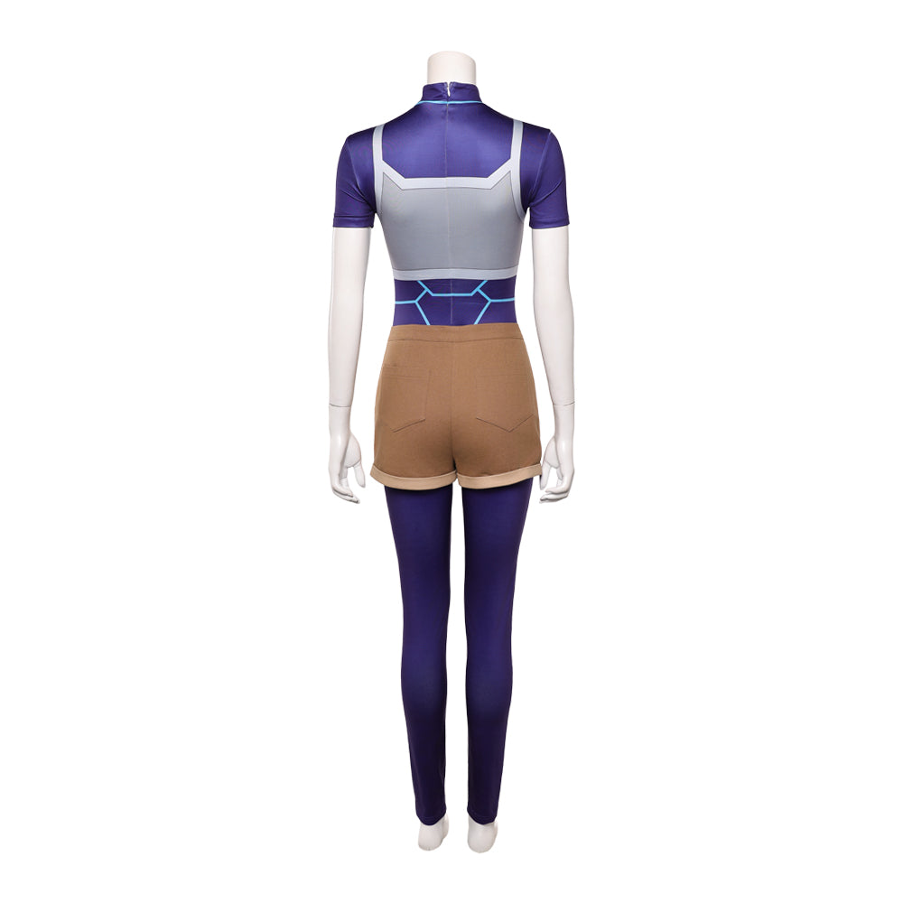 Cosplay Costume Tech Jacket Zoe Thompson Invincible Season 4 Fullset ...
