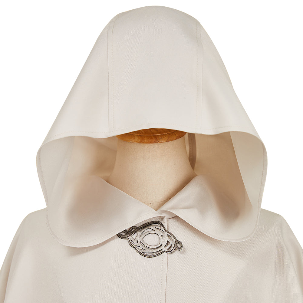 Elden Ring Nightreign (2025) The Fire Keeper Women White Cloak Cosplay