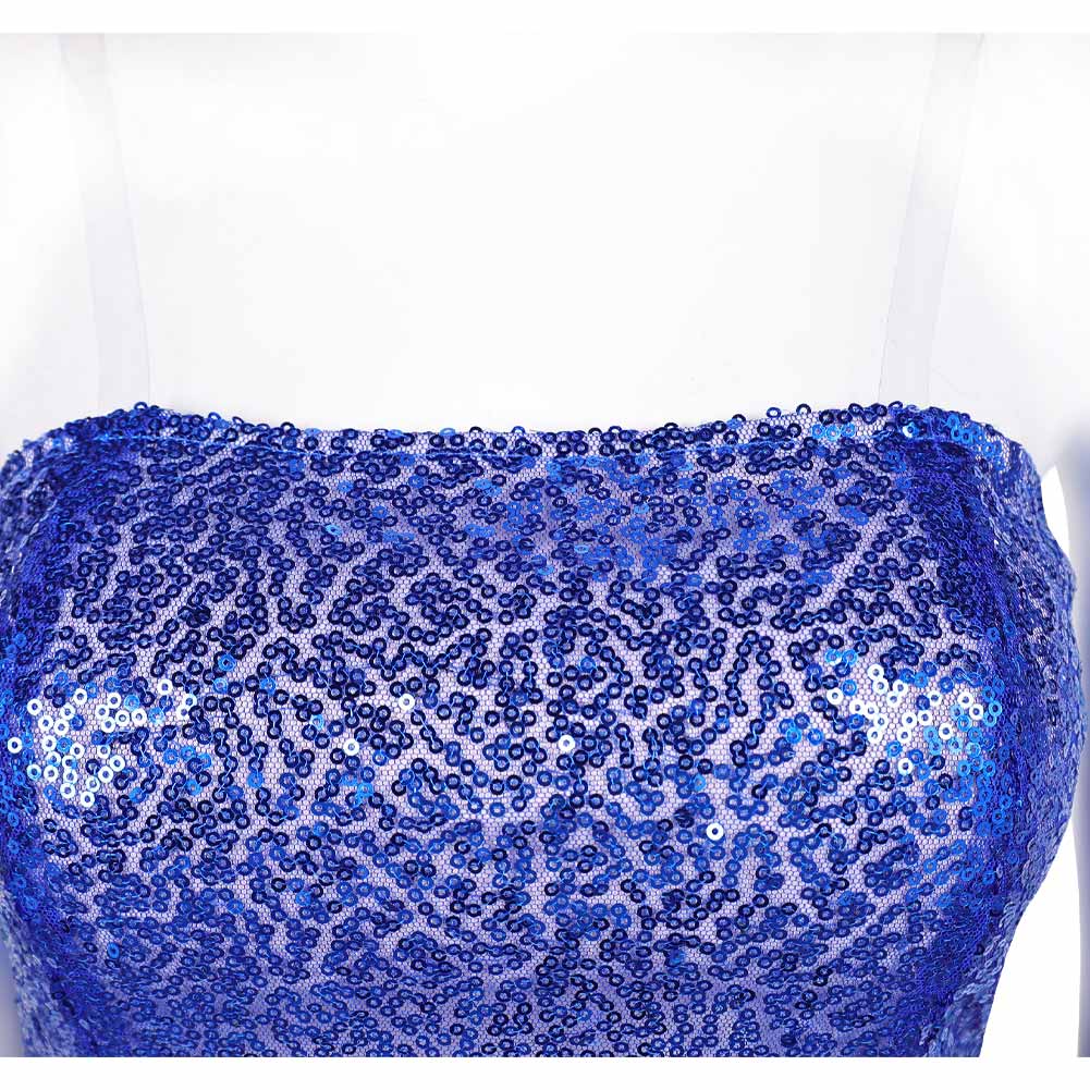 Fear Street: Prom Queen 2025 Melissa Mckendrick Women Blue Dress Cospl