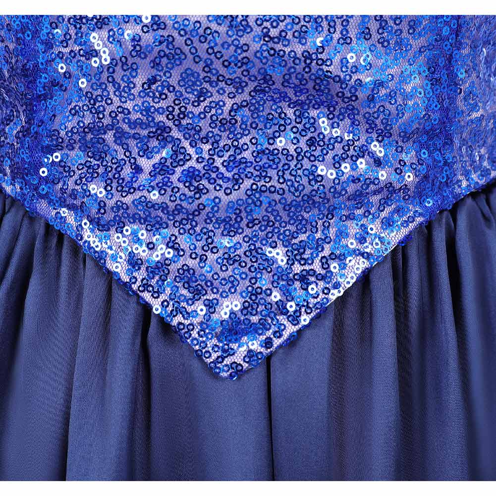 Fear Street: Prom Queen 2025 Melissa Mckendrick Women Blue Dress Cospl