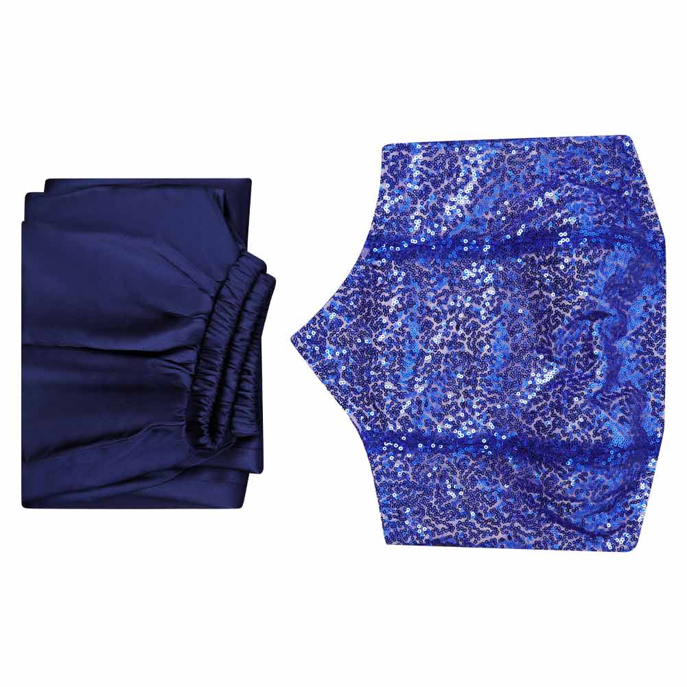 Fear Street: Prom Queen 2025 Melissa Mckendrick Women Blue Dress Cospl
