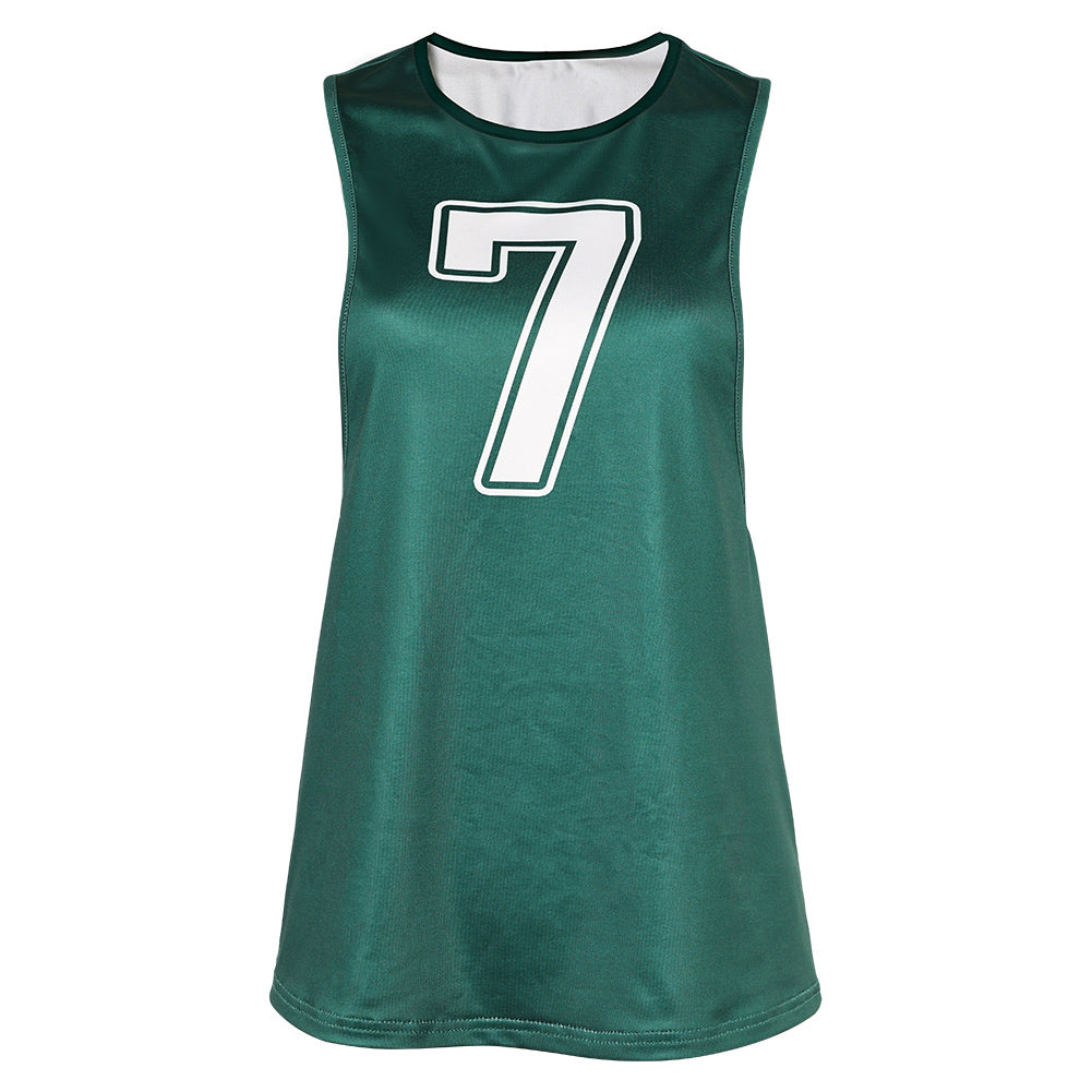 Final Destination: Bloodlines Iris Campbell Women Green Top Carnival H