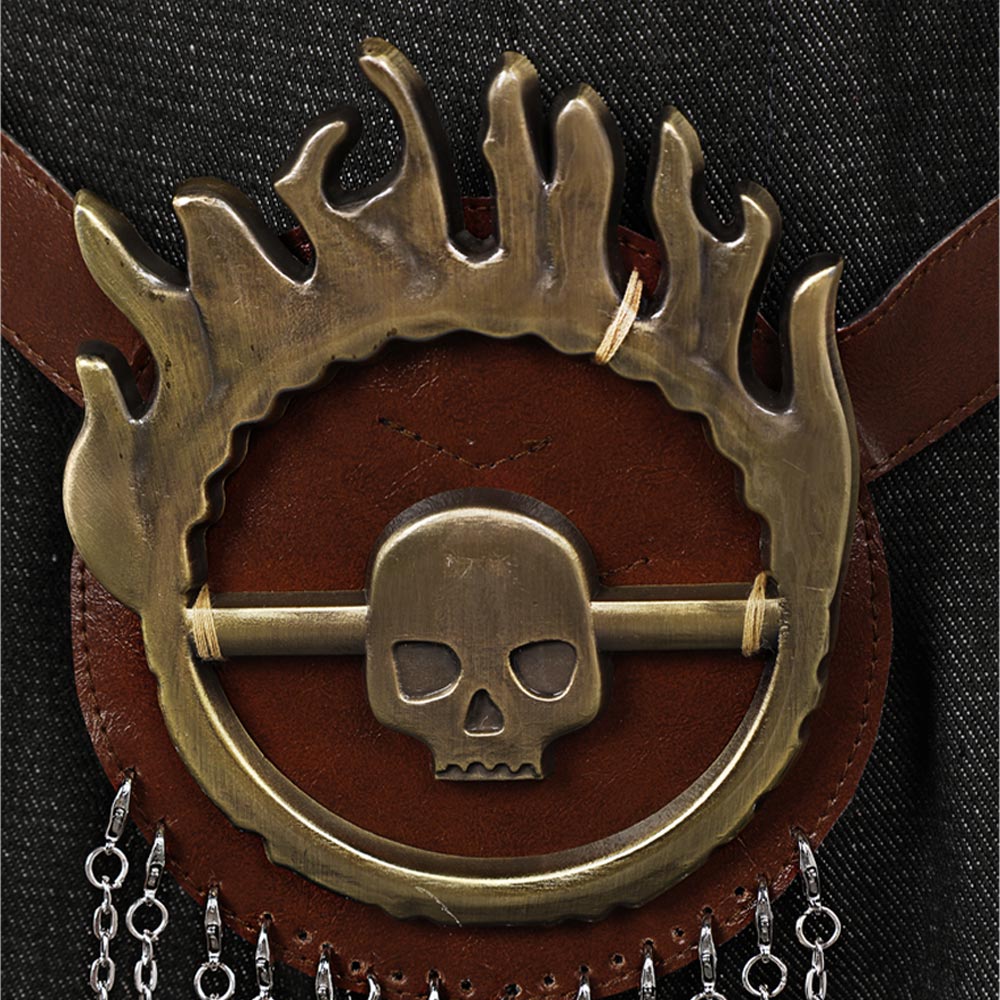 Furiosa: A Mad Max Saga Furiosa Women Brown Outfit Party Carnival Hall