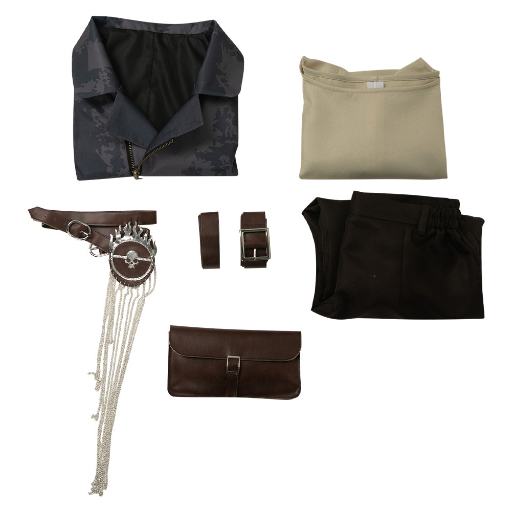 Furiosa: A Mad Max Saga Furiosa Women Top Pants Full Set Party Carniva