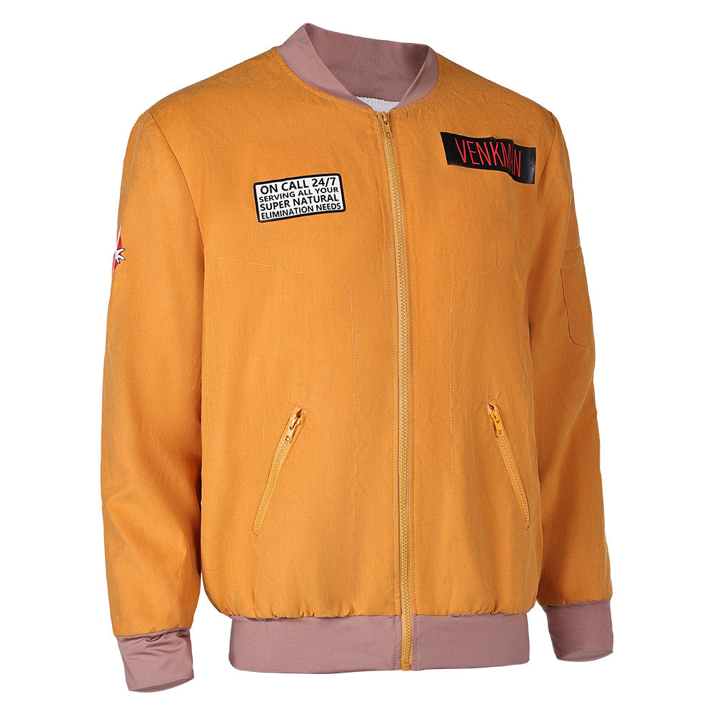 Ghostbusters 2024 Yellow Team Uniform Coat Party Carnival Halloween Co