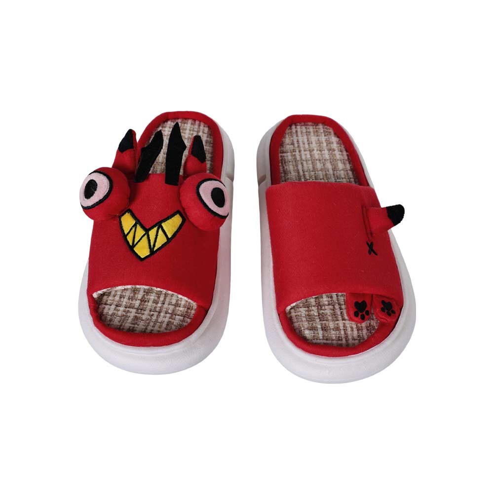 Hazbin Hotel Alastor Red Cosplay Slippers Shoes Halloween Costumes Acc