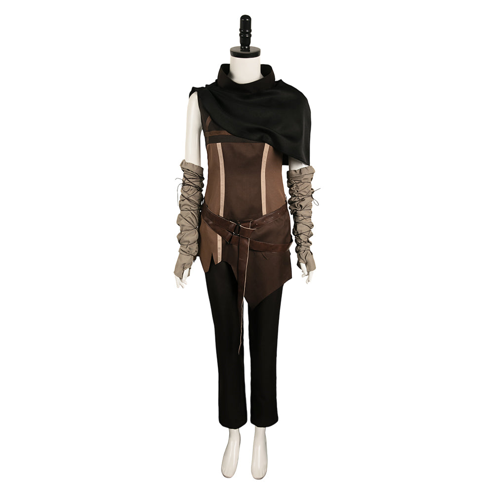 Hellblade: Senua's Sacrifice Game Senua Women Black Outfit Party Carni