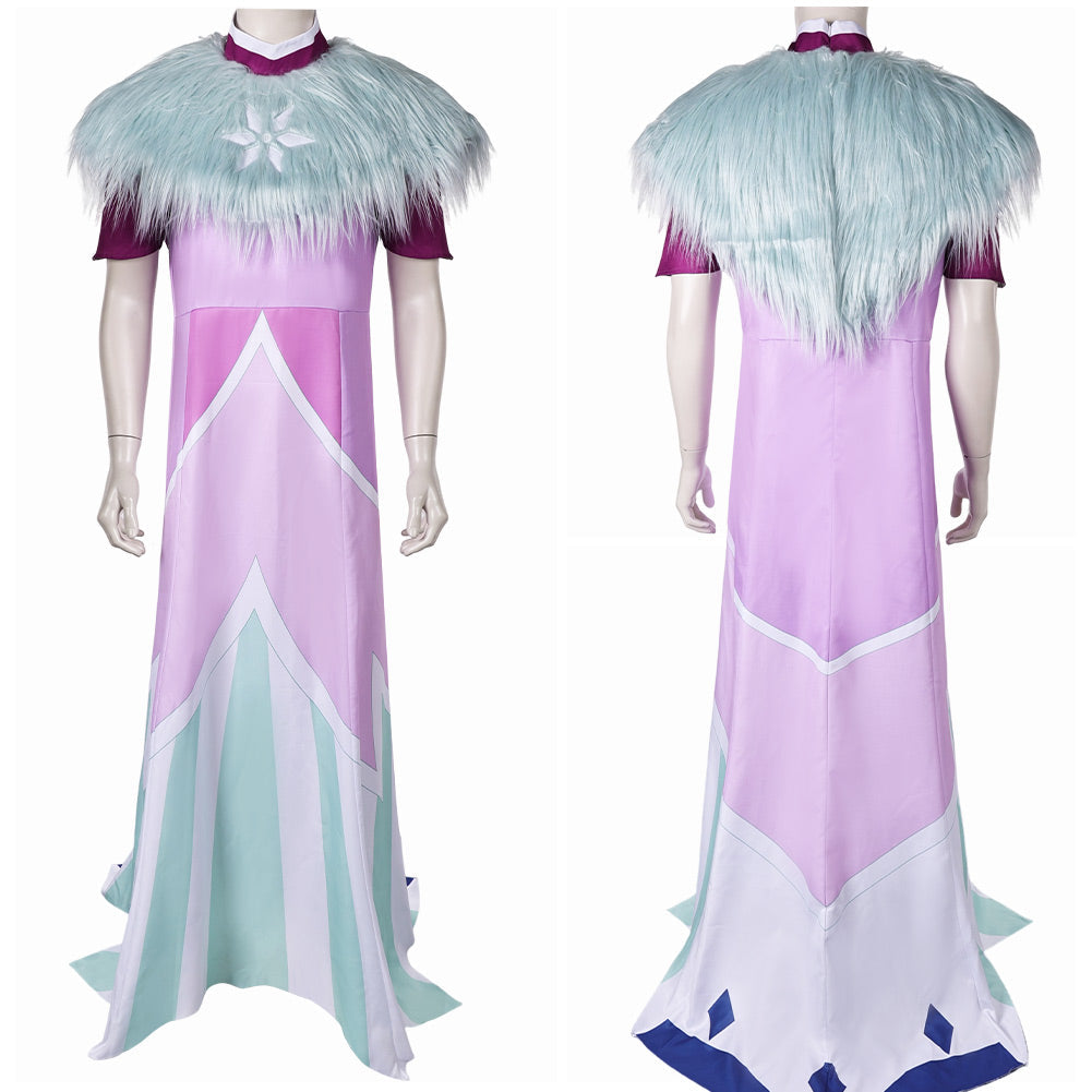 Helluva Boss Hazbin Hotel Andrealphus Green Outfit Carnival Halloween