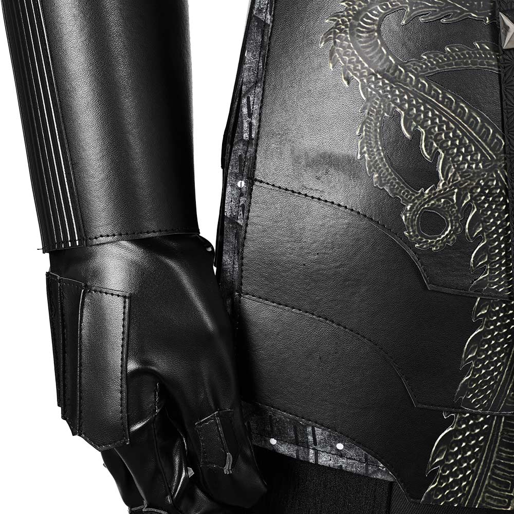 House of the Dragon Daemon Targaryen Black Leather Outfit Party Carniv