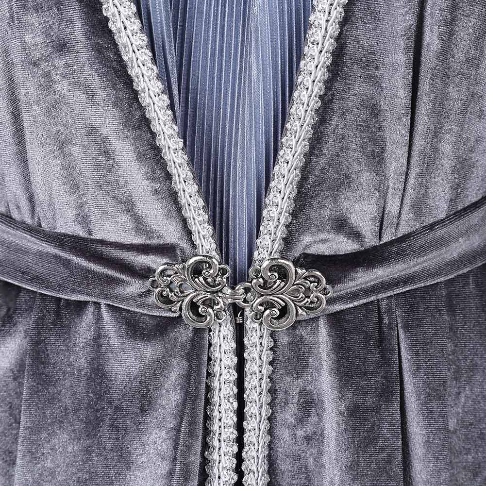 House of the Dragon Rhaenys Targaryen Women Grey Dress Party Carnival