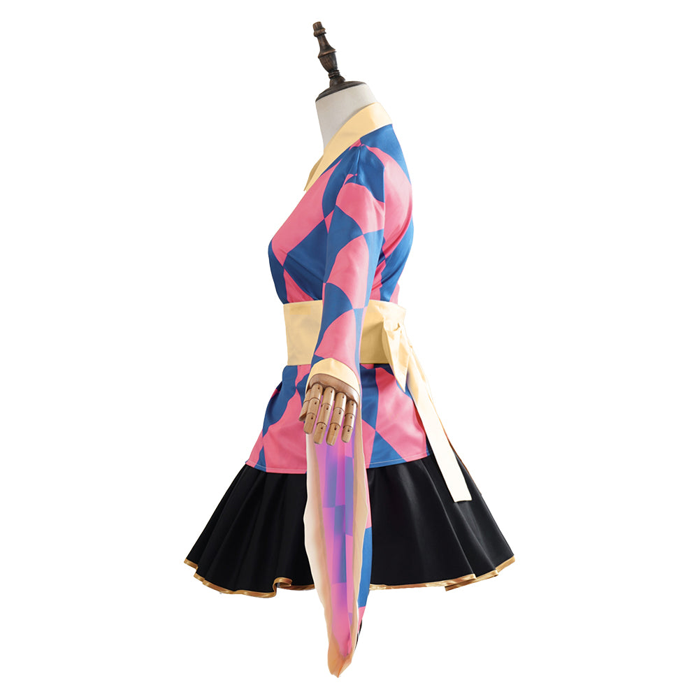 Howl's Moving Castle Howl Women Pink Lolita Dress Carnival Halloween C