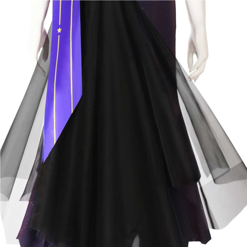 Identity V Priestess The Envoy of Yog-Sothoth Women Purple Dress Outfi