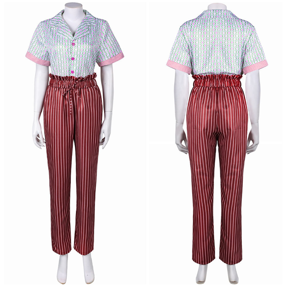 IF Bea Women Top Pants Set Party Carnival Halloween Cosplay Costume