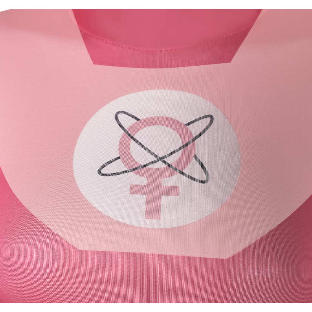 Invincible 2024 Atom Eve Women Pink Jumpsuit Party Carnival Halloween