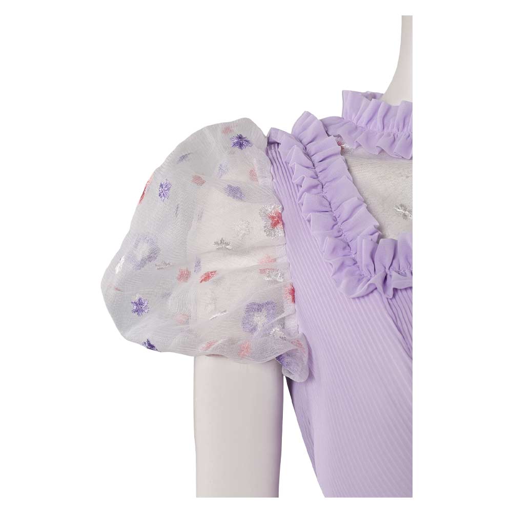 K-12 Crybaby Women Purple Dress Party Carnival Halloween Cosplay Costu