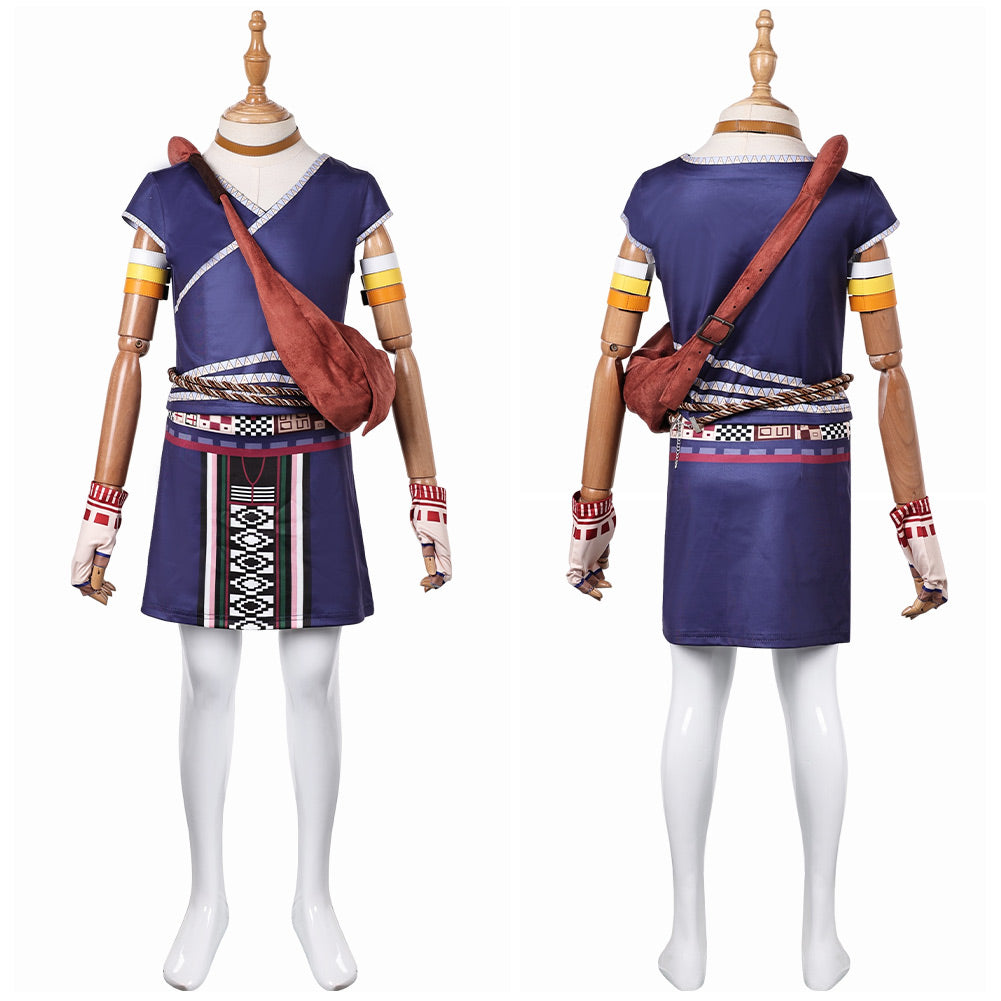Kayara (2025) Kayara Kids Children Blue Outfit Carnival Halloween Cosp