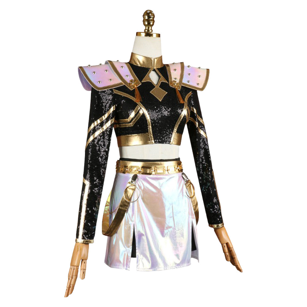 Demon Hunters Costume Kids K-pop Demon Hunters KPOP Demon Huntrix Zoey ...