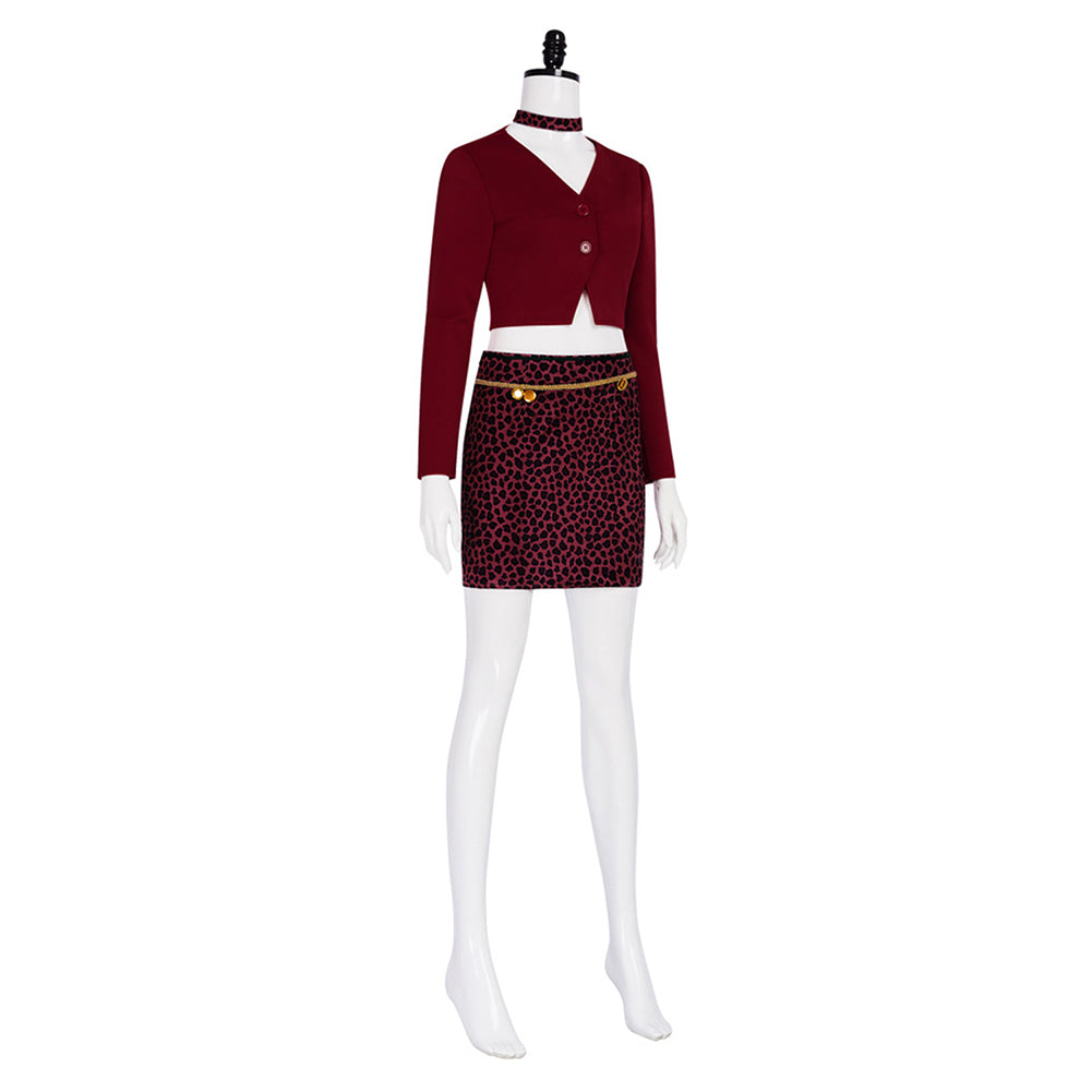 Maria Women Red Dress Outfit Carnival Halloween Cosplay Costume