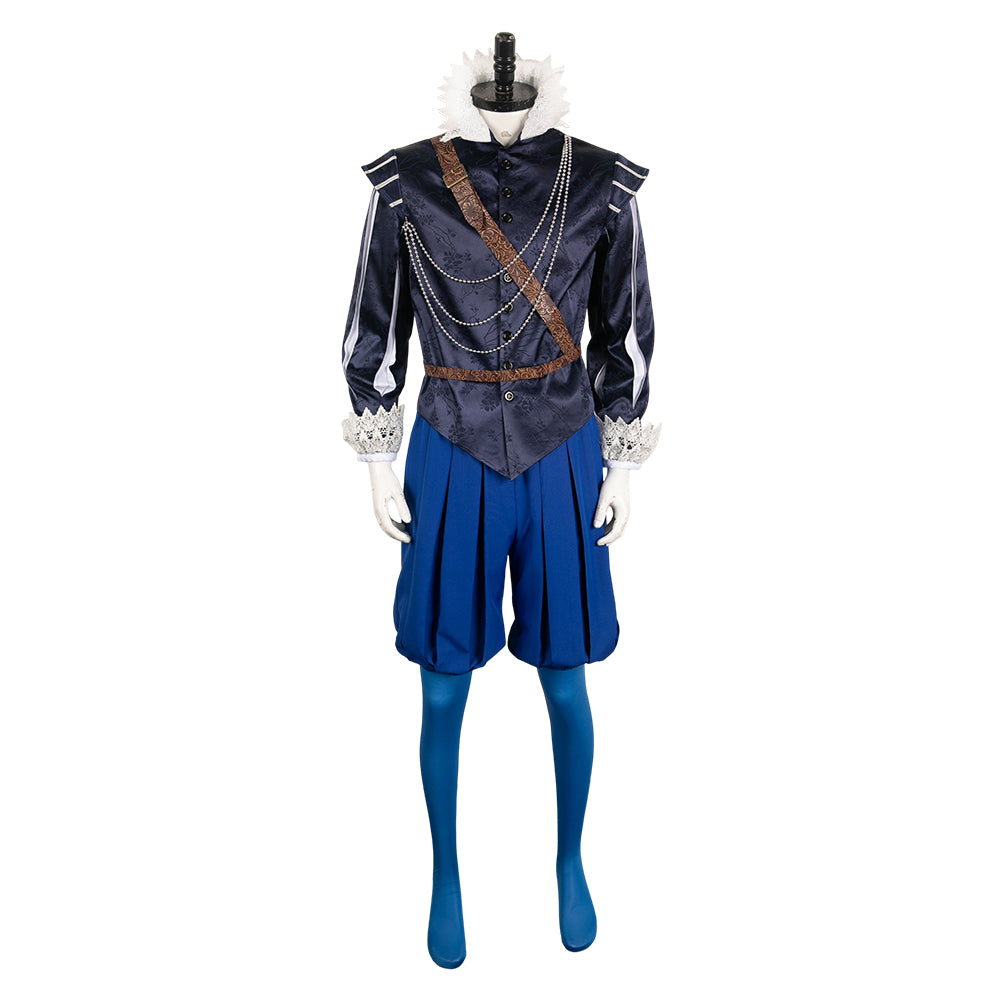 Mary & George 2024 George Blue Outfit Party Carnival Halloween Cosplay