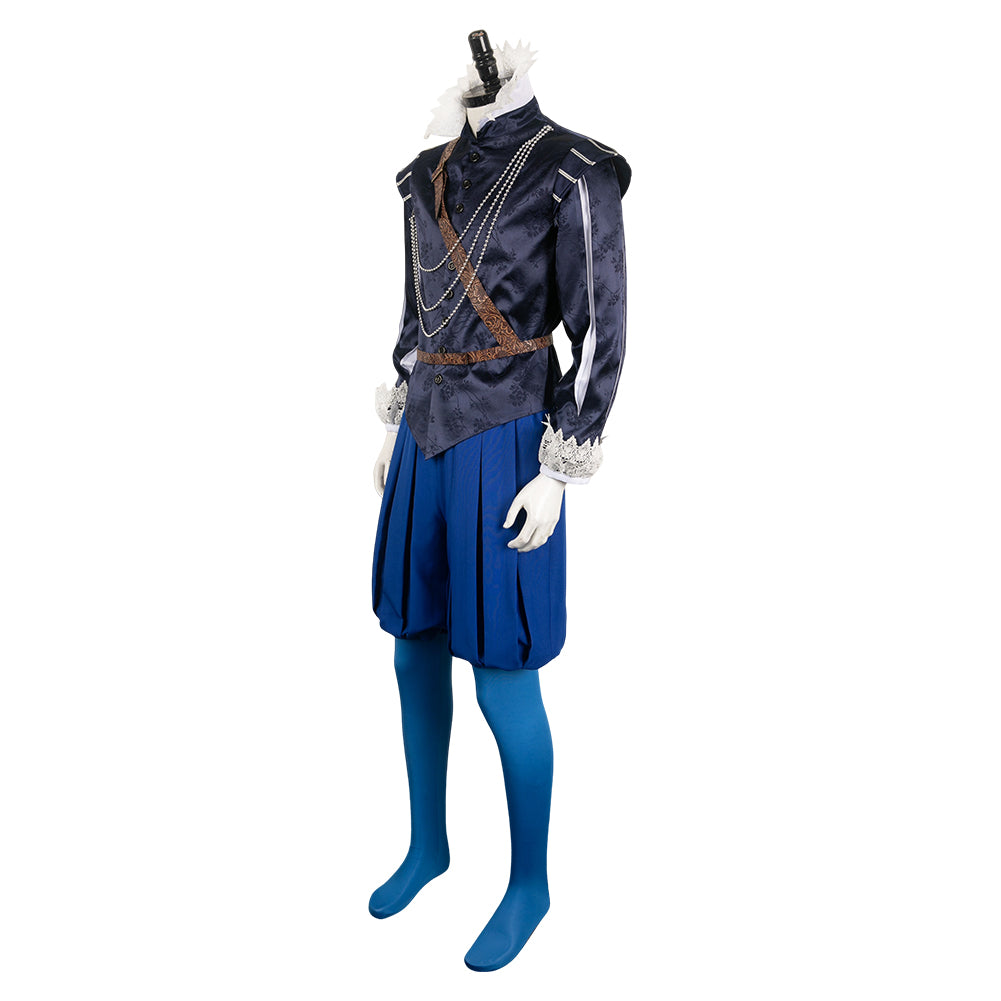 Mary & George 2024 George Blue Outfit Party Carnival Halloween Cosplay