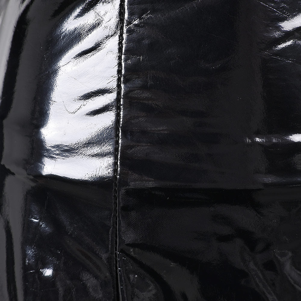MaXXXine 2024 Maxine Women Black Leather Dress Party Carnival Hallowee