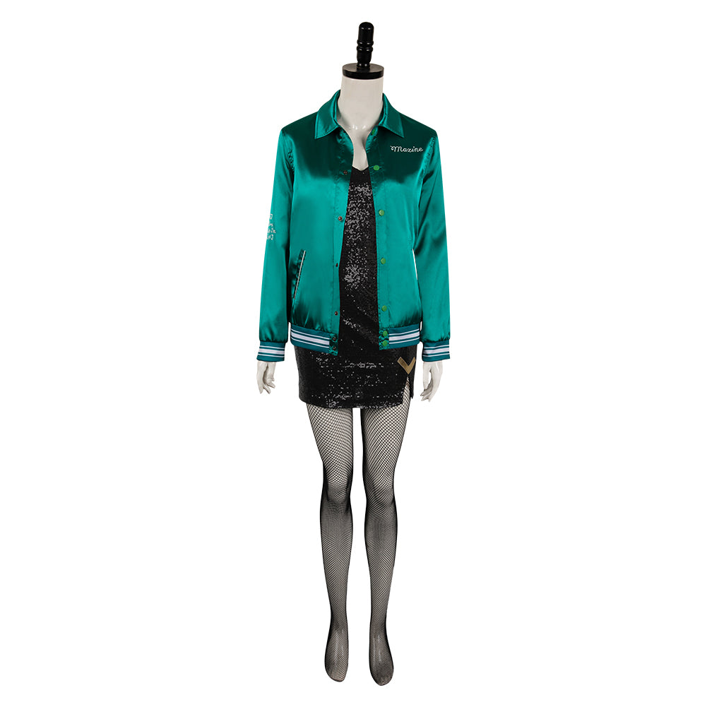 MaXXXine 2024 Maxine Women Green Outfit Party Carnival Halloween ...
