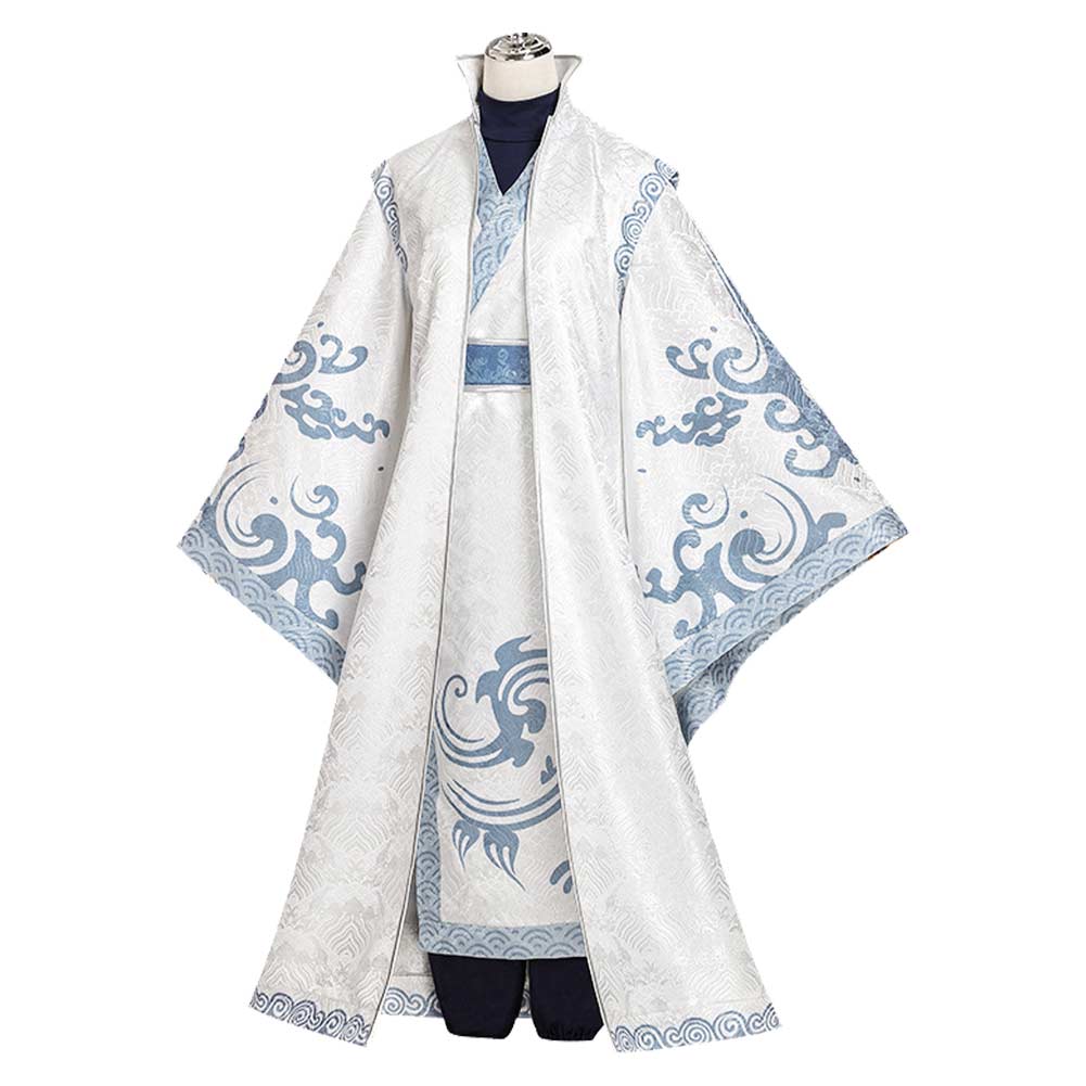 Ne Zha 2 (2025) Ao Bing Kids Children White Outfit Carnival Halloween