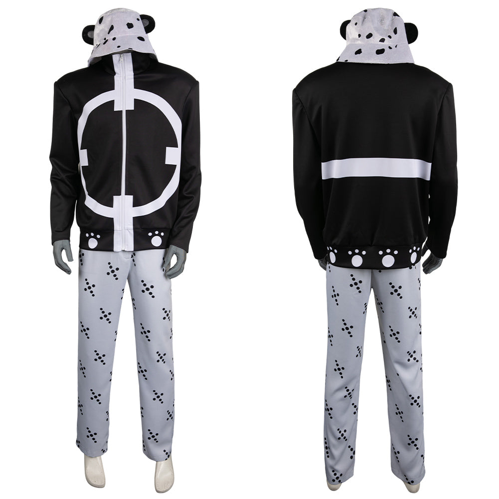 One Piece Bartholomew Kuma Black Outfit Party Carnival Halloween Cospl
