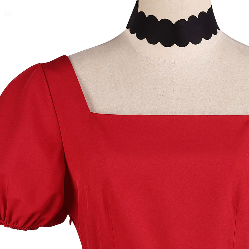 Oshi no Ko Ruby Hoshino Red Dress Outfit Women Halloween Carnival Party ...