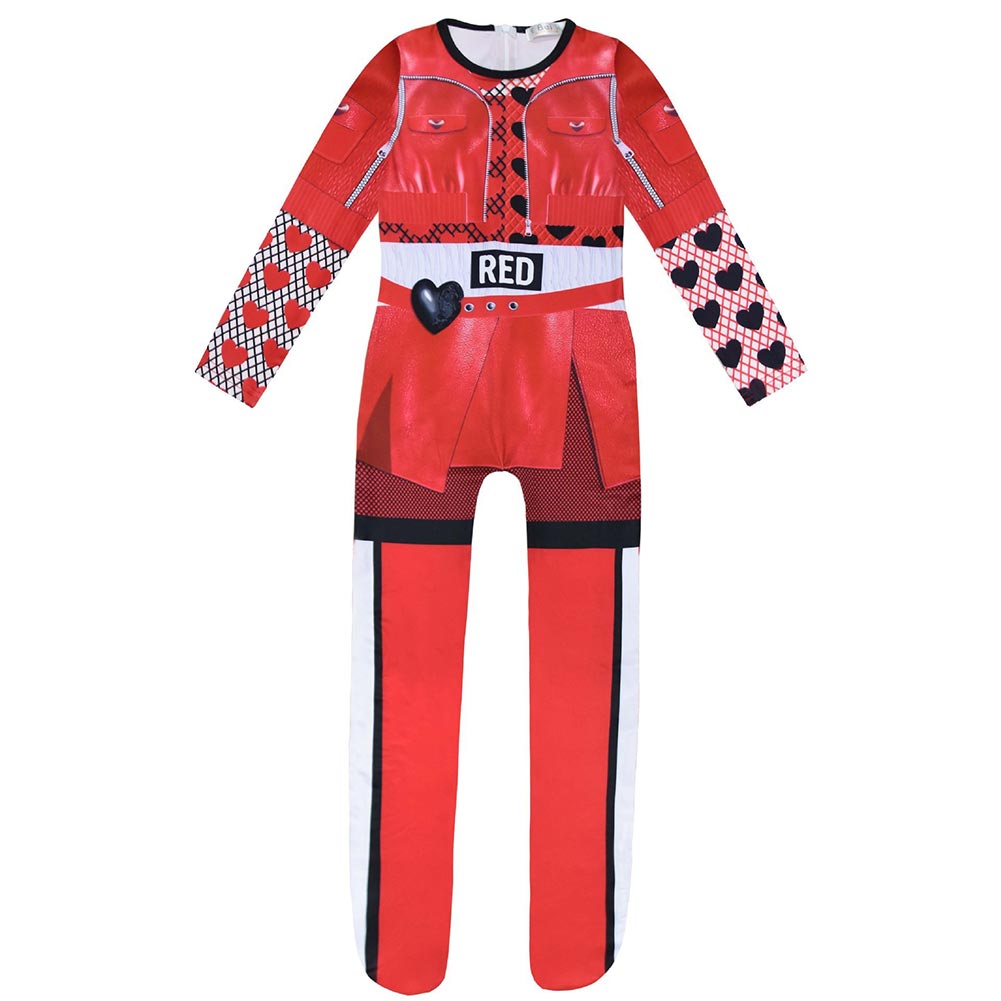 Home All products Red Kids Children Jumpsuit Outfit Par...