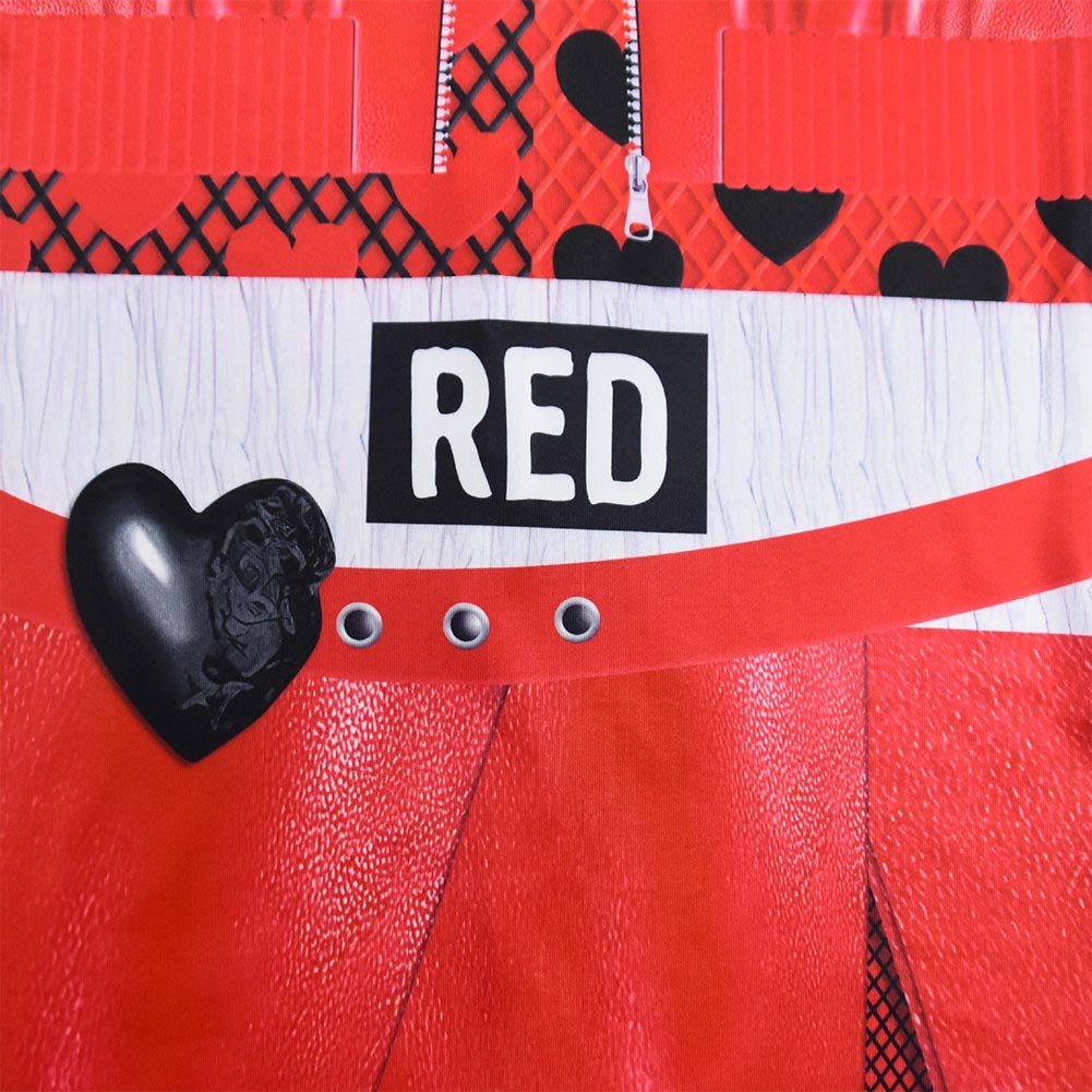 Home All products Red Kids Children Jumpsuit Outfit Par...