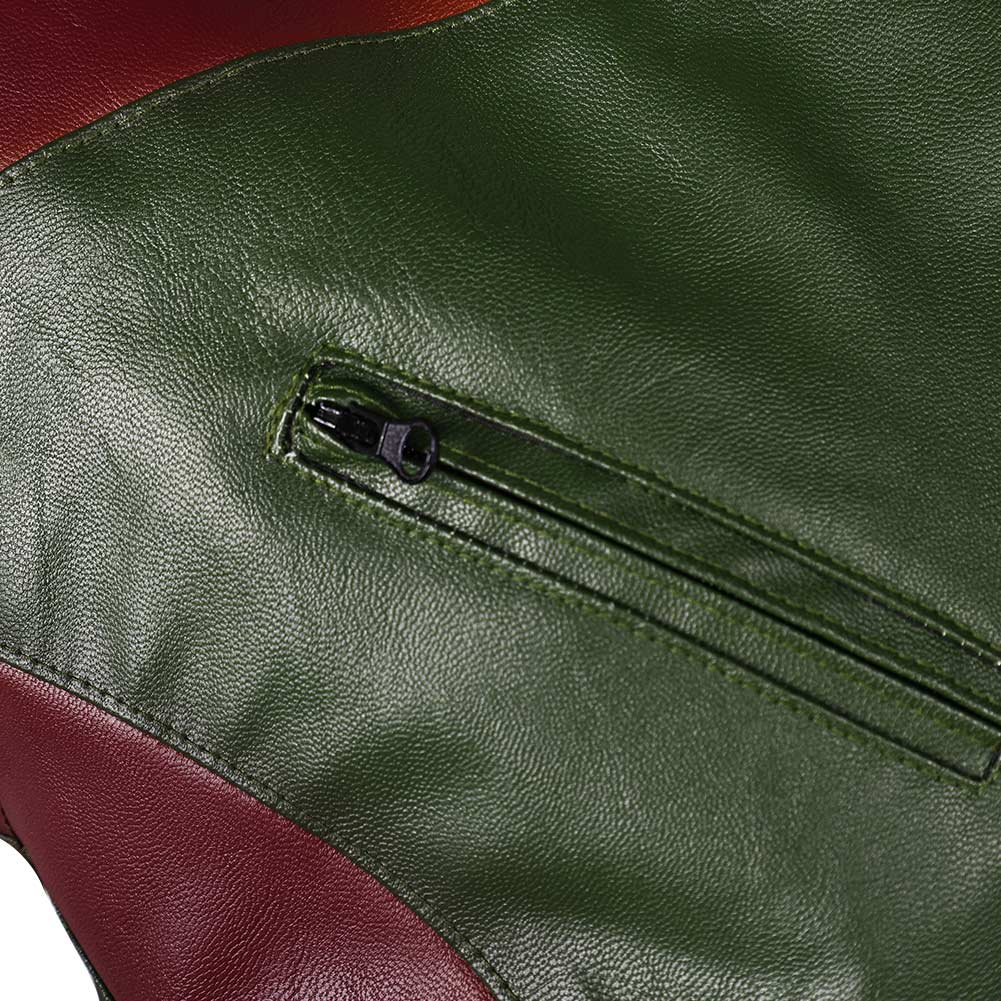 Red One (2024) Callum Drift Red and Green Vest Carnival Halloween Cosp